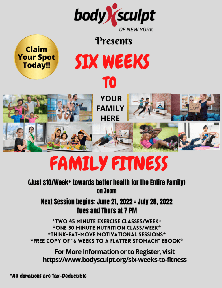 6 Weeks to Family Fitness | NYS LEAH
