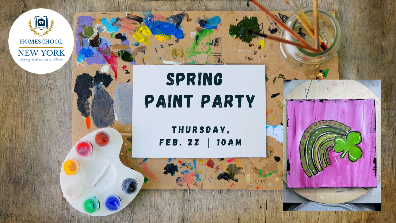 Spring Paint Party! | NYS LEAH